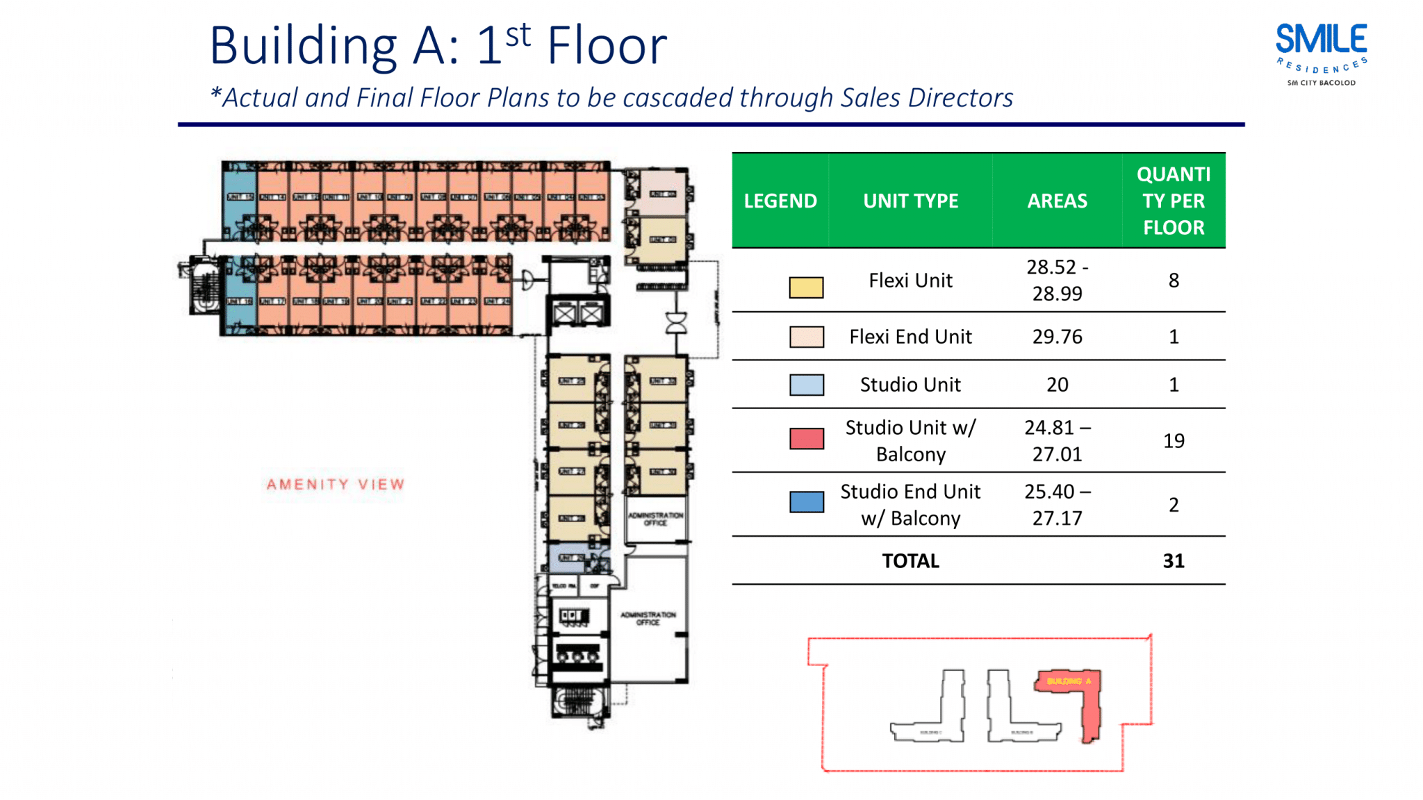 SMDC Condo Beside SM City Bacolod - Bacolod City Properties