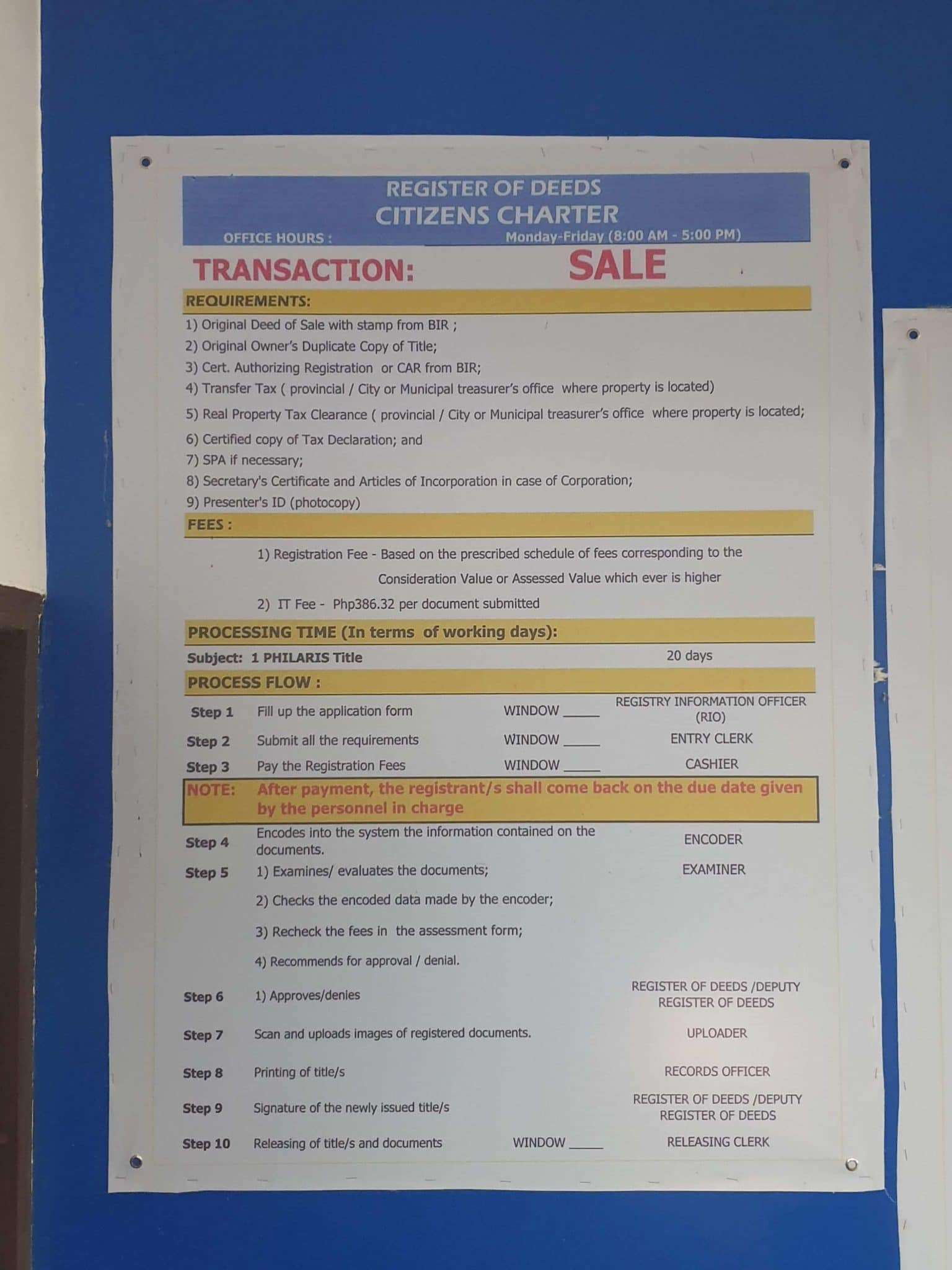 How to Transfer Title in the Philippines - Bacolod City Properties